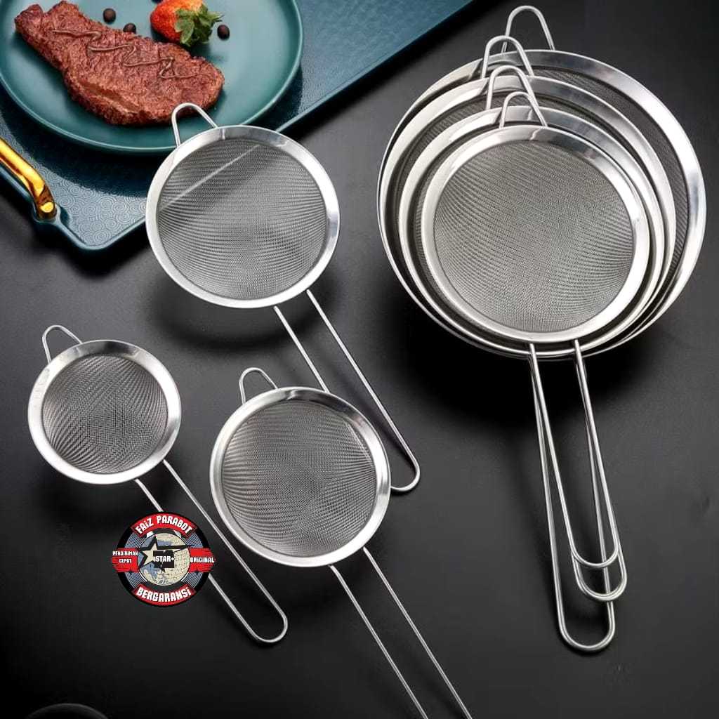 Jual Saringan Stainless / banyak varian ukuran / Saringan Minyak ...