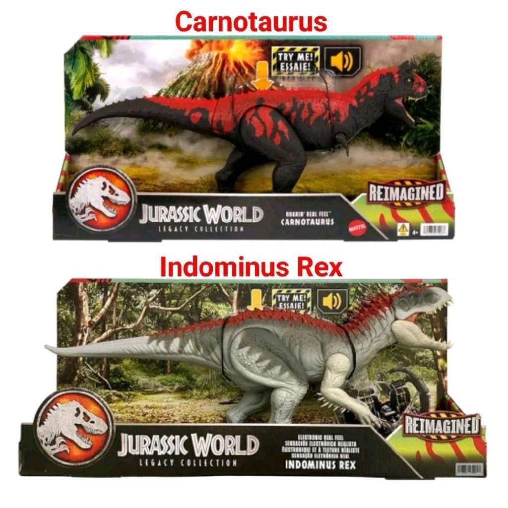 Jual Jurassic World Legacy Collection Reimagined Roarin Real Feel ...