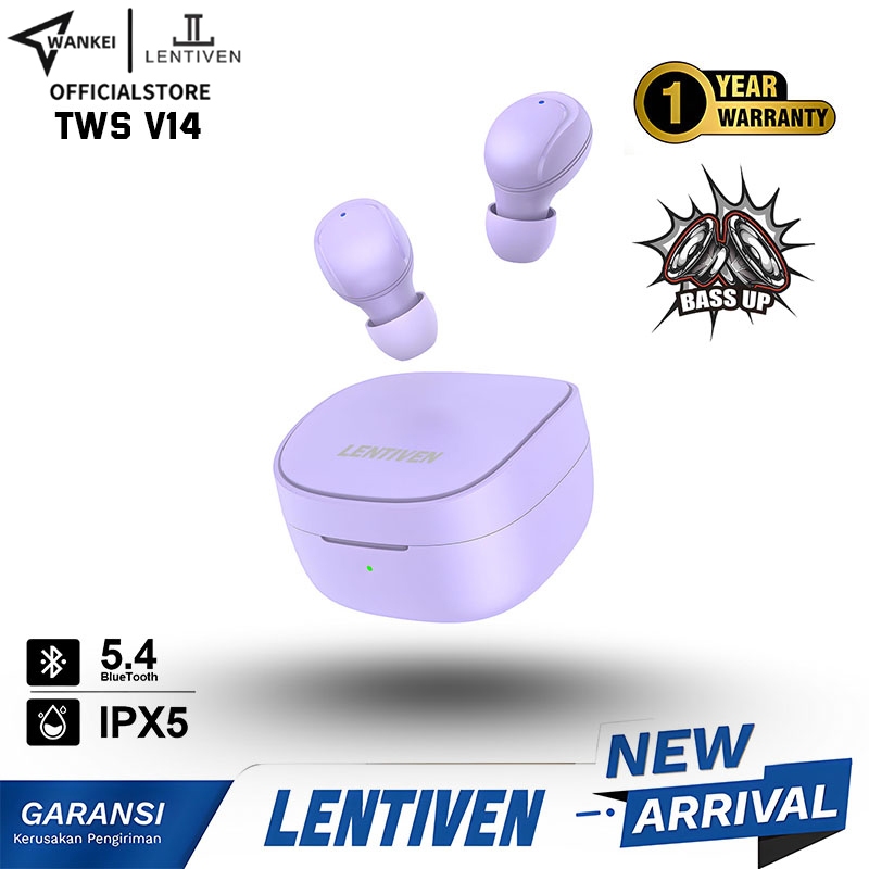 Jual WANKEI LENTIVEN Upgrade Edition True Wireless Earphones Headset ...