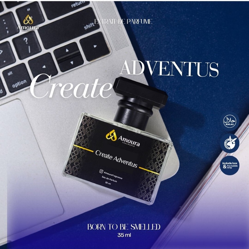 Jual AMOURA CREATE ADVENTUS – Parfum Pria Eksklusif EXTRAIT/EDP Tahan ...