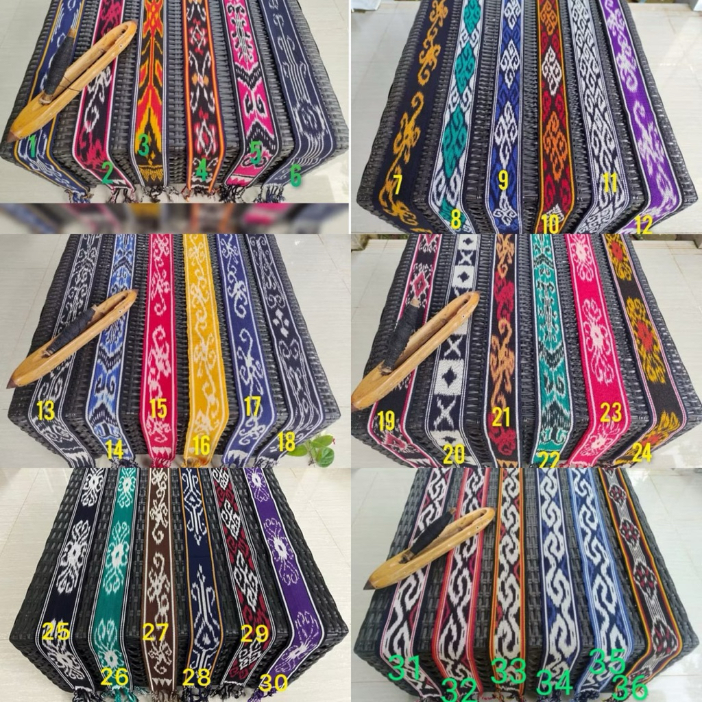 Jual Syal dan Selendang tenun GROSIR Lombok, NTT, Dayak, Kalimantan ...