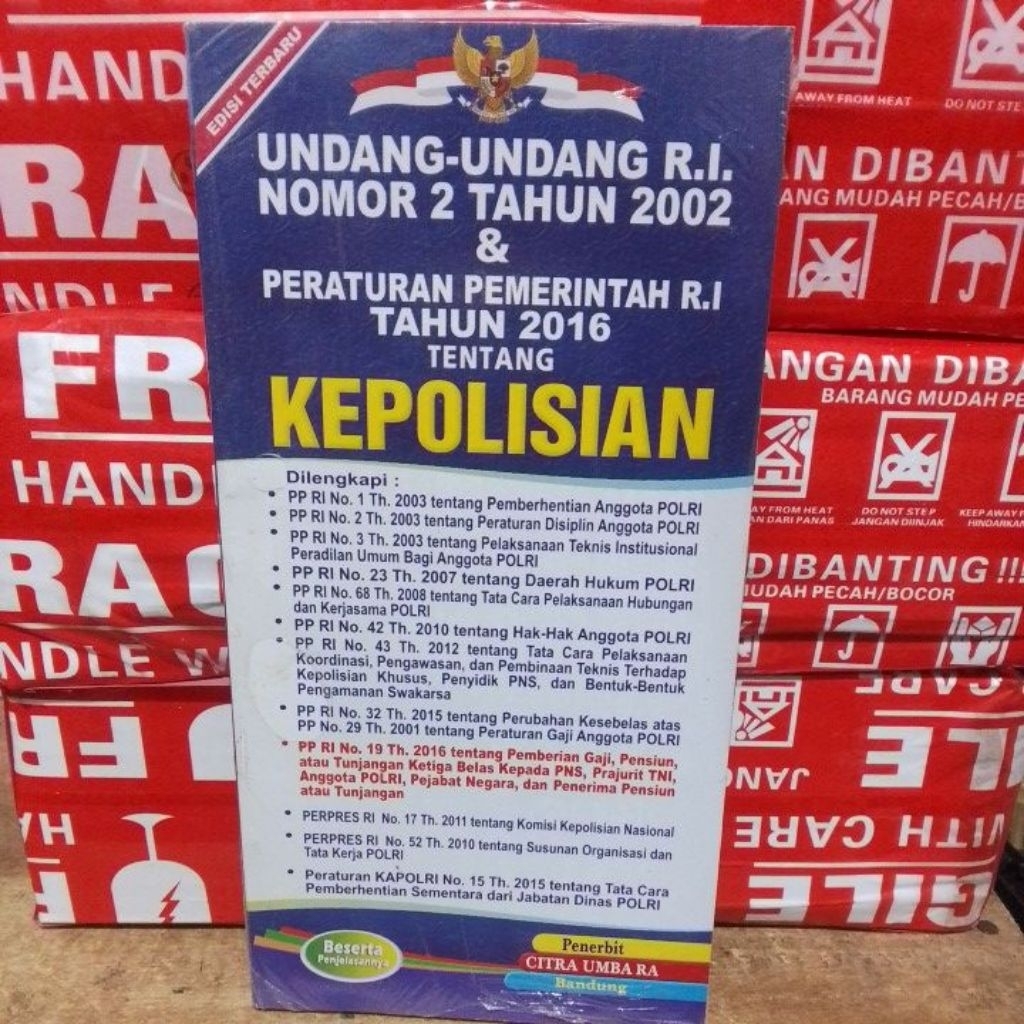 Jual undang-undang nomor 2 tahun 2002 tentang Kepolisian | Shopee Indonesia