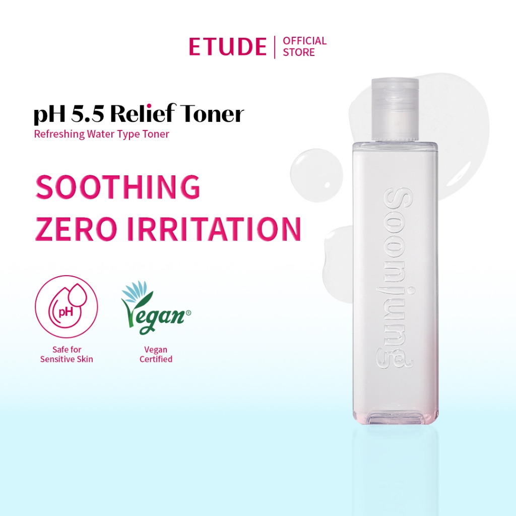 Jual ETUDE SoonJung pH5.5 Relief Toner 350ml Toner - Memberikan Efek ...
