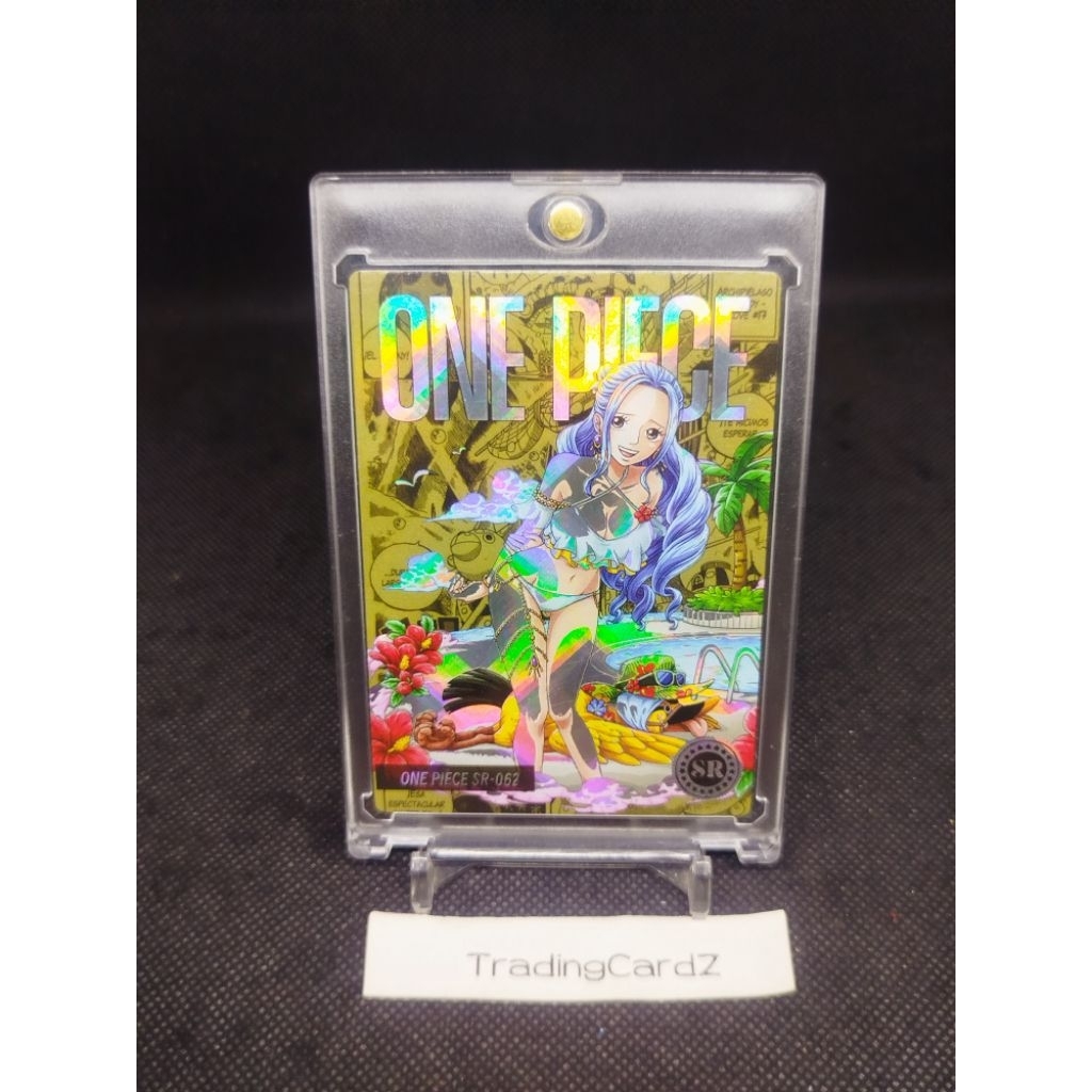 Jual (kartu tebal -/+55pt) TCG/CCG Fan's made One Piece Unofficial card SR Nefertari Vivi #ONE ...
