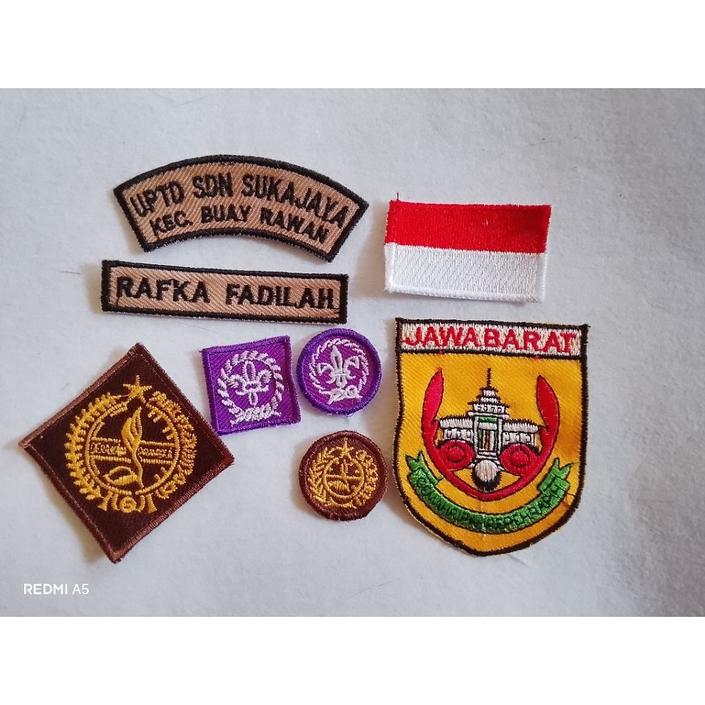 Jual BORDIR ATRIBUT SEKOLH PRAMUKA | Shopee Indonesia