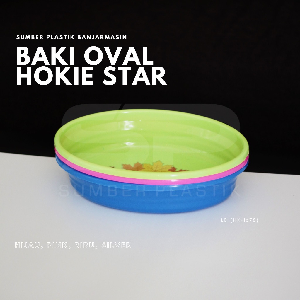 Jual Bak Kecil Oval Film Hokie Star HK1678 Plastik Wadah Serbaguna ...