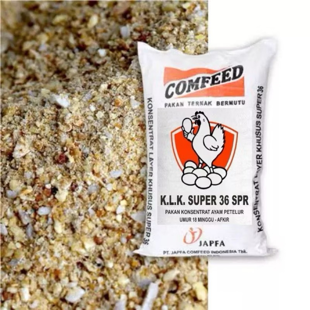 Jual Konsentrat Ayam Petelur KLK Super comfeed japfa 1zak/50kg ...