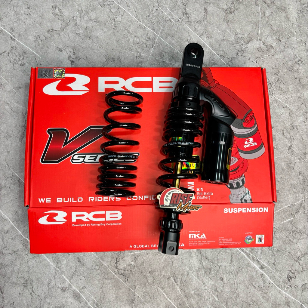Jual Shock RCB Racing Boy Vario 125 VS Series Black | Shopee Indonesia