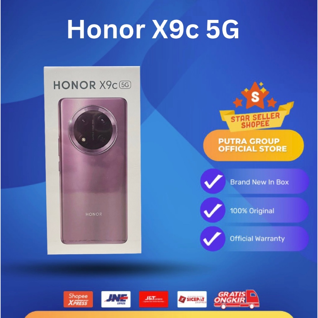 Jual (RESMI) Honor X9C 12/256GB 5G Purple Cyan - 12/256GB, | Shopee ...