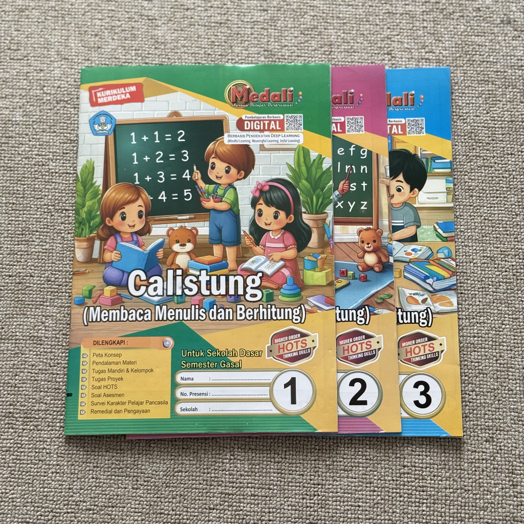 Jual LKS Calistung Anak PAUD - TK - SD Kurikulum Merdeka | Shopee Indonesia