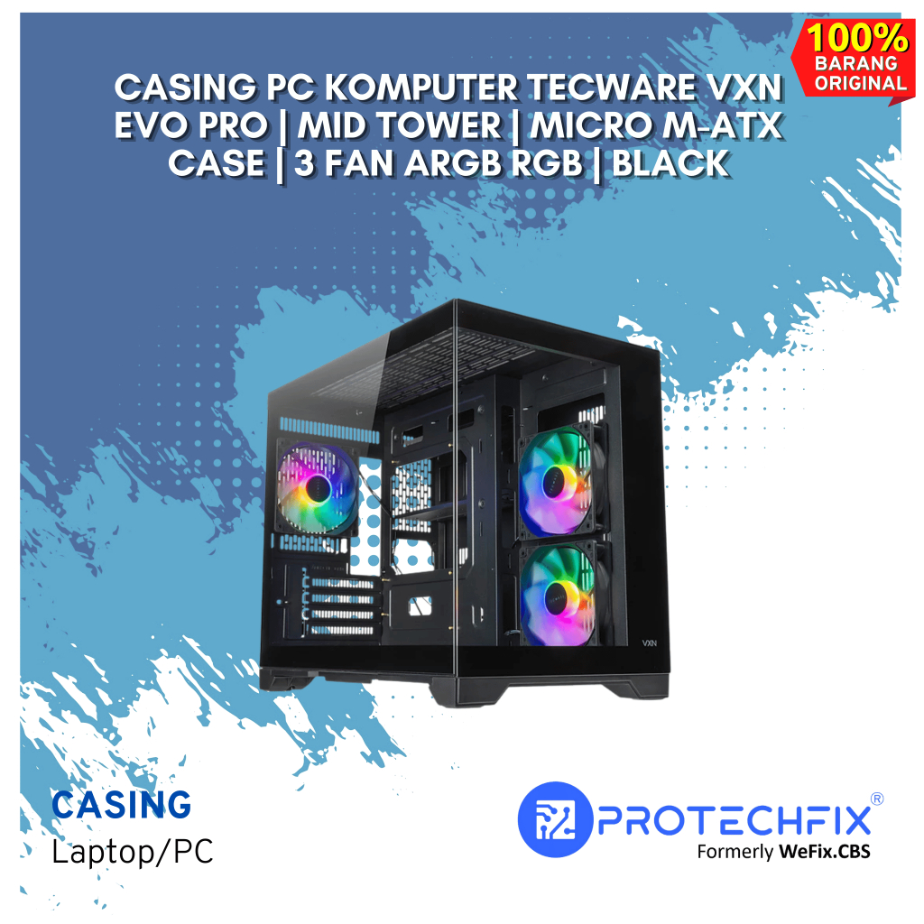 Jual Casing PC Komputer Tecware VXN EVO PRO | Mid Tower | Micro M-ATX ...