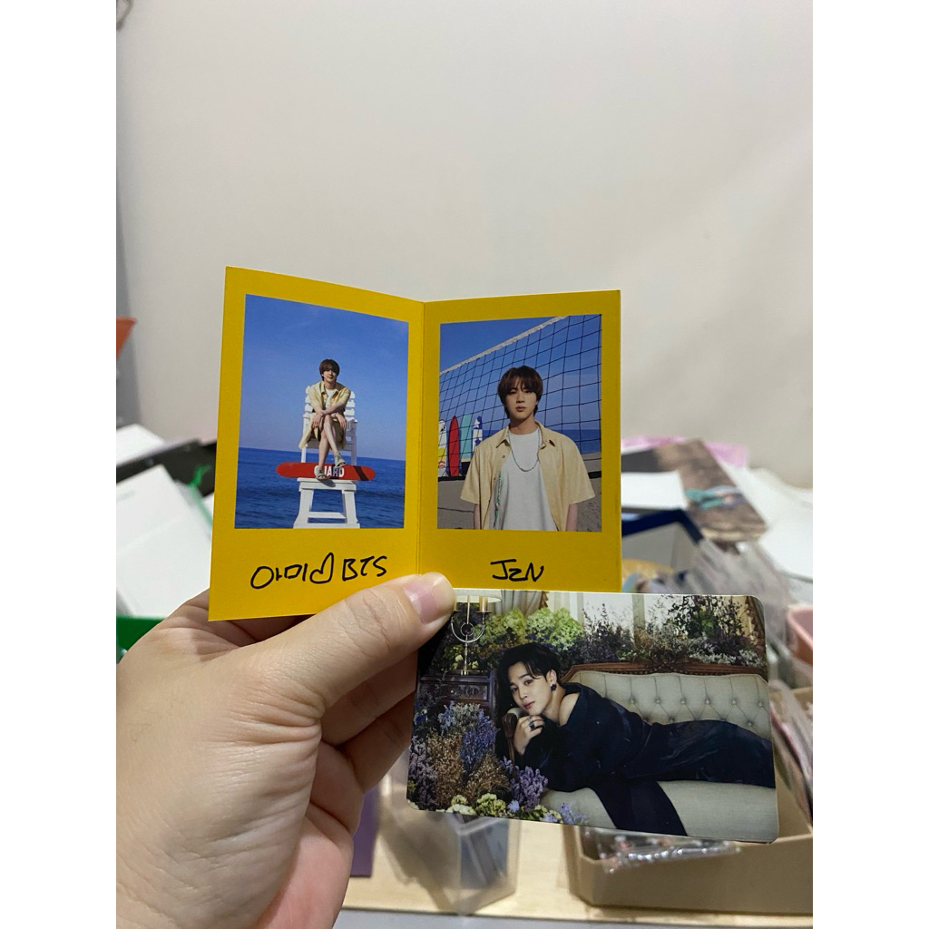 Jual BTS — Jin Butter & Jimin Be Photocard Set | Shopee Indonesia