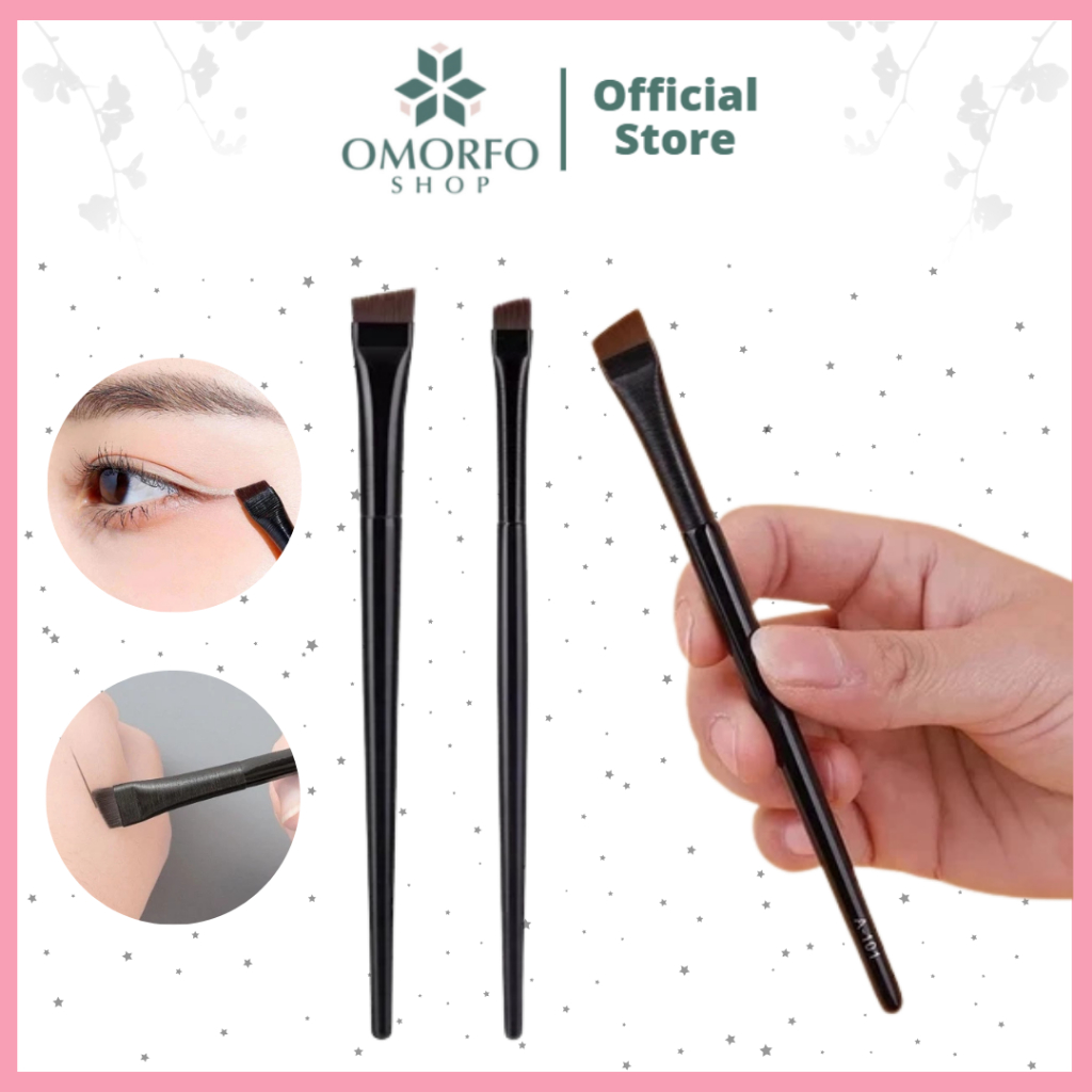 Jual [Omorfo] Accessories Kuas Eyebrow pipih | Kuas alis mata | bulu ...