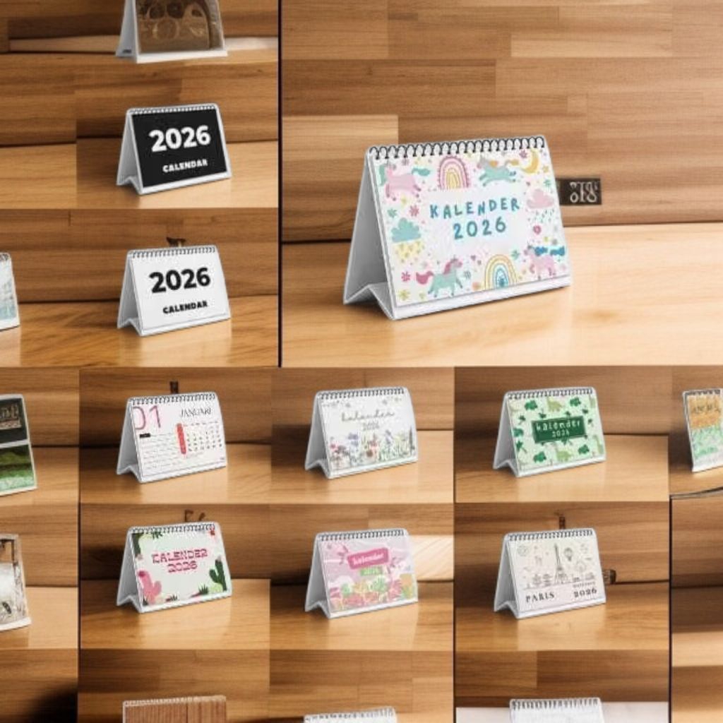 Jual KALENDER 2026 / KALENDER LANDSCAPE MOTIF WARNA WARNI KEINDAHAN ...