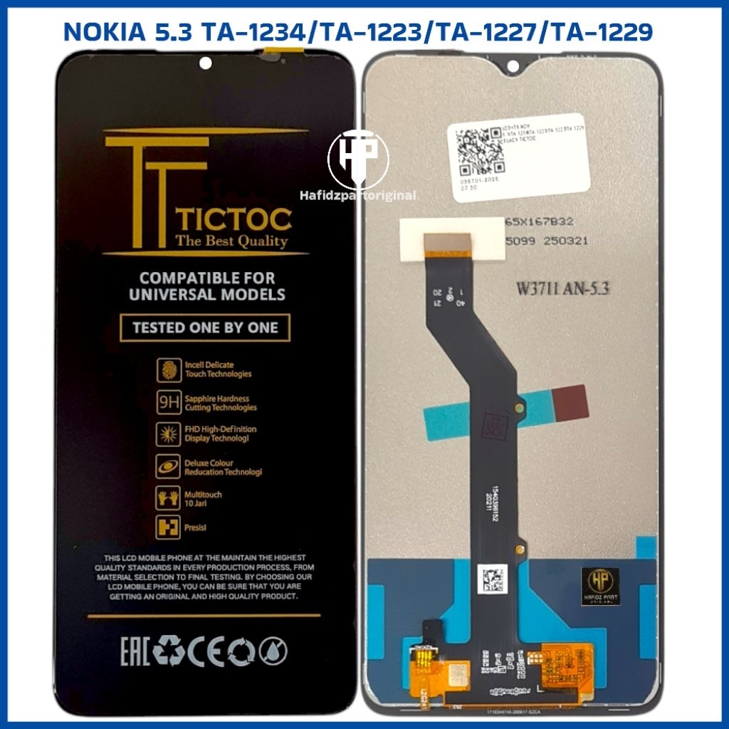 Jual Lcd Touchscreen Nokia 3 / 5 / 5.1 Plus / 5.3 / 6 / 6.1+ Plus / N5 ...