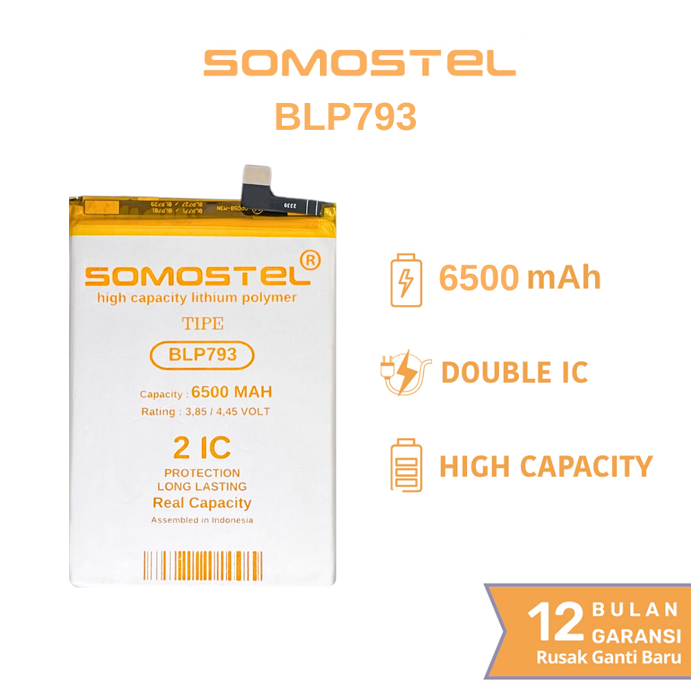 Jual Somostel - BLP793 Realme C12/C15/C25/C25S/Narzo 20/Narzo 20A/Narzo ...