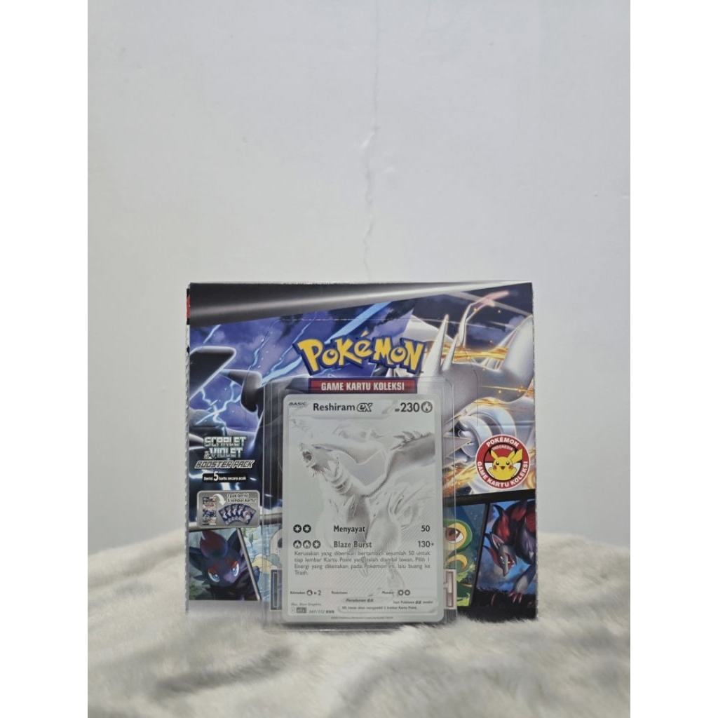 Jual Reshiram EX BWR 347/172 - Pokemon TCG Indonesia SV11S | Shopee Indonesia