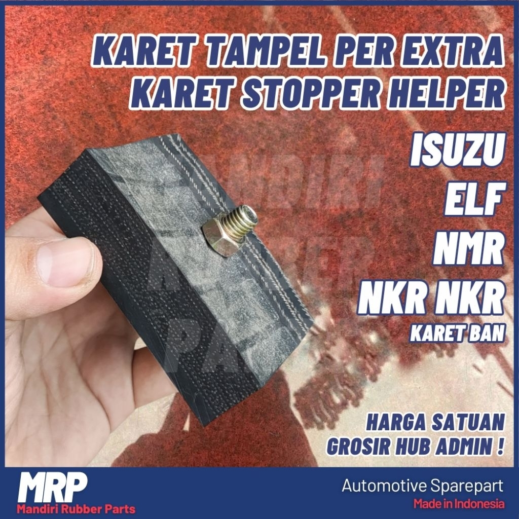 Jual Karet Stopper Stoper Helper Isuzu ELF NHR NKR NLR / Karet Tampel Per Extra Isuzu ELF NHR ...