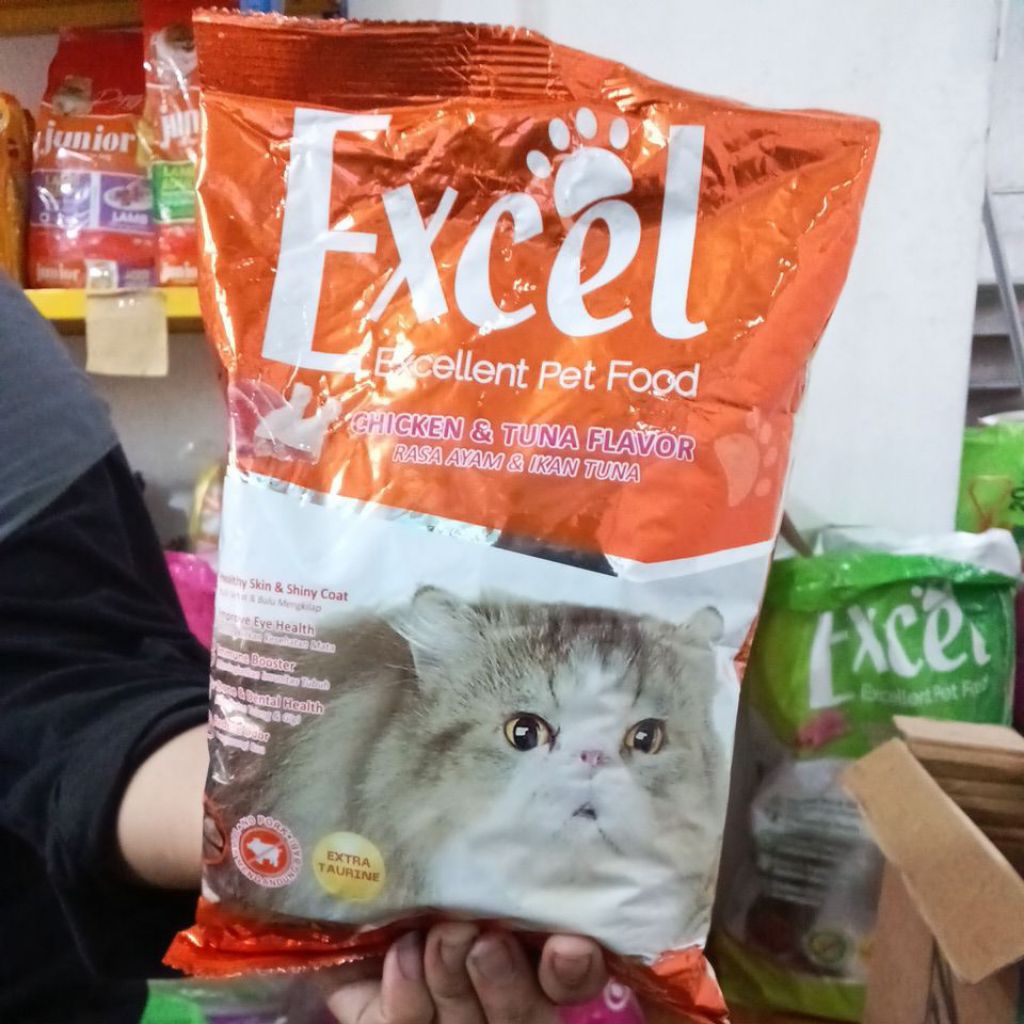 Jual EXCEL CHICKEN & TUNA FLAFOR 500 gr | Shopee Indonesia