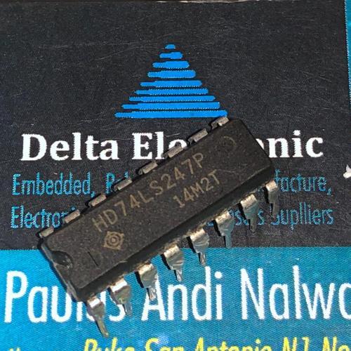 Jual HD74LS247 74LS247 BCD-to-Seven-Segment Decoders/Drivers | Shopee ...