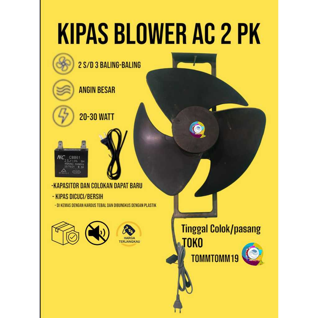 Jual KIPAS ANGIN BLOWER AC 2 PK / KIPASANGIN FAN /KIPAS ANGIN BLOWER ...