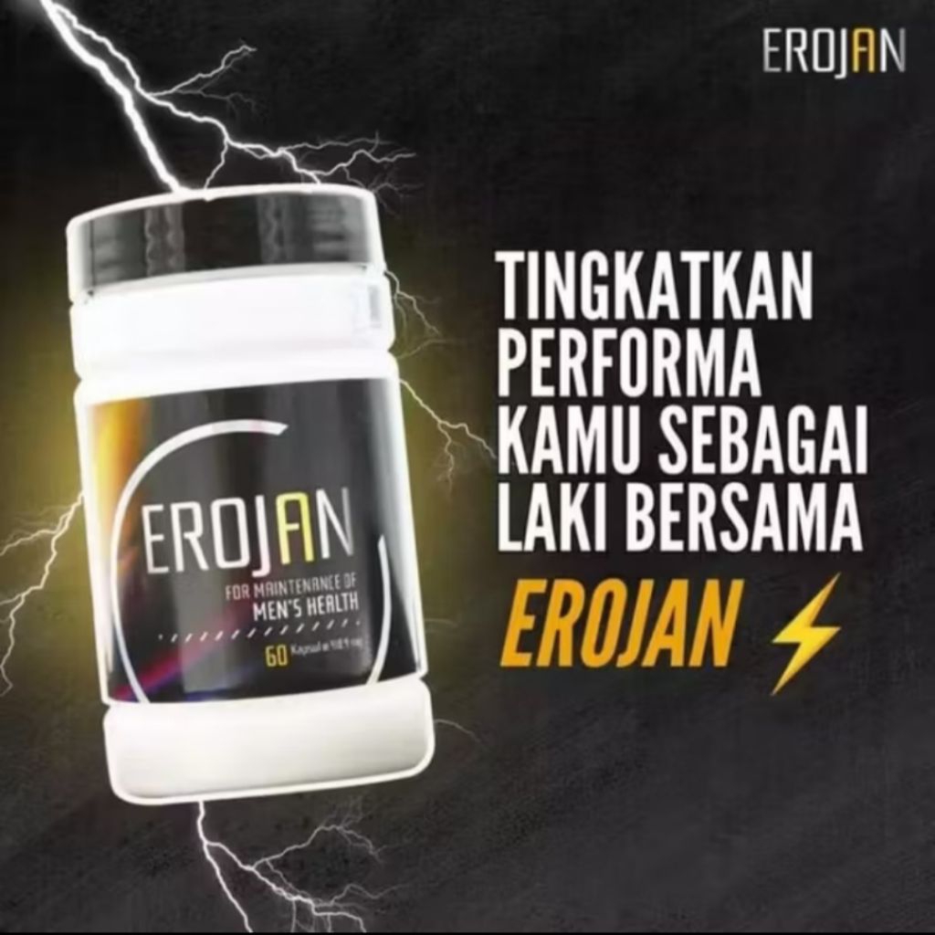 Jual Erojan Kapsul Herbal Stamina Daya Tahan Tubuh Pria | Shopee Indonesia