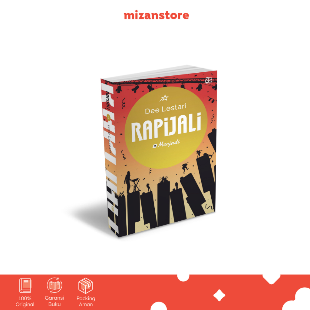 Jual [Mizan Yogyakarta] Buku Novel Rapijali 2 - Dee Lestari | Shopee ...