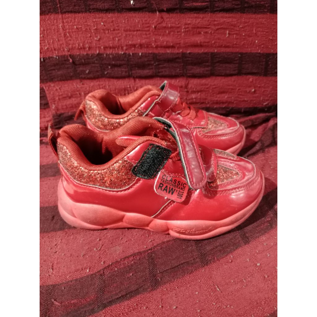 Jual sepatu merah anak | Shopee Indonesia