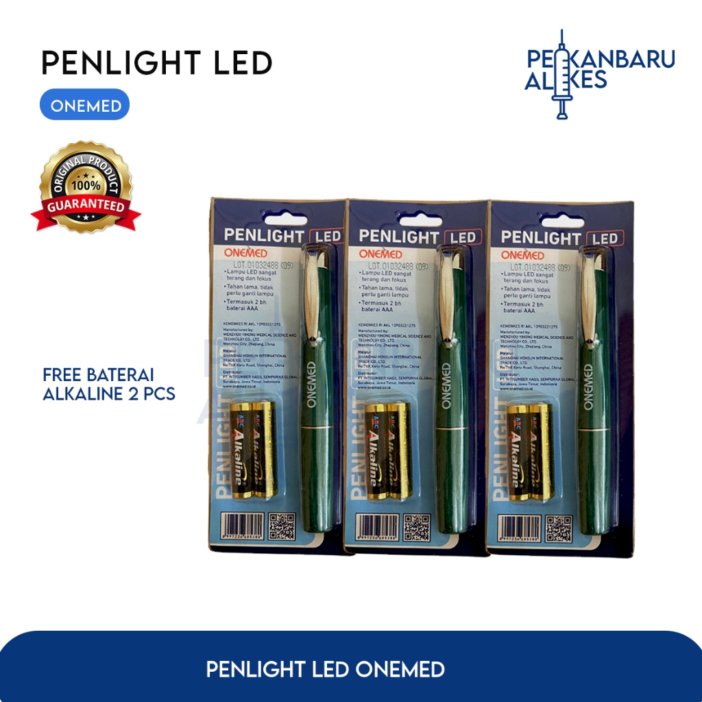 Jual Pen Light LED Onemed – Senter Dokter / Penlight Medis / Lampu ...