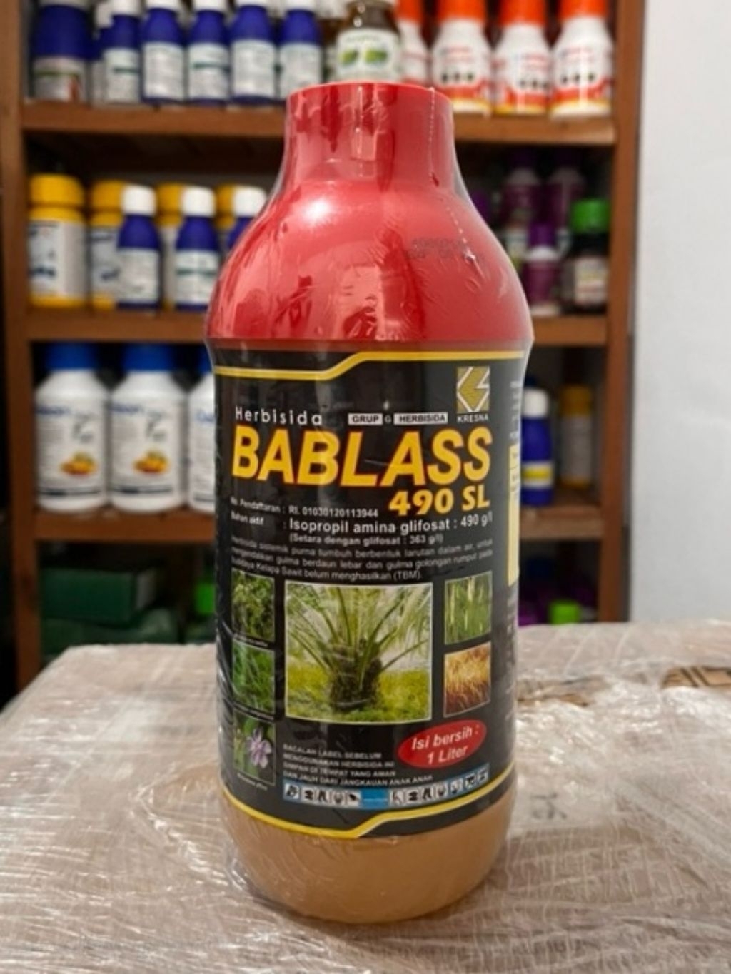 Jual Herbisida Sistemik Glifosat BABLASS 490 SL 1 Liter | Shopee Indonesia