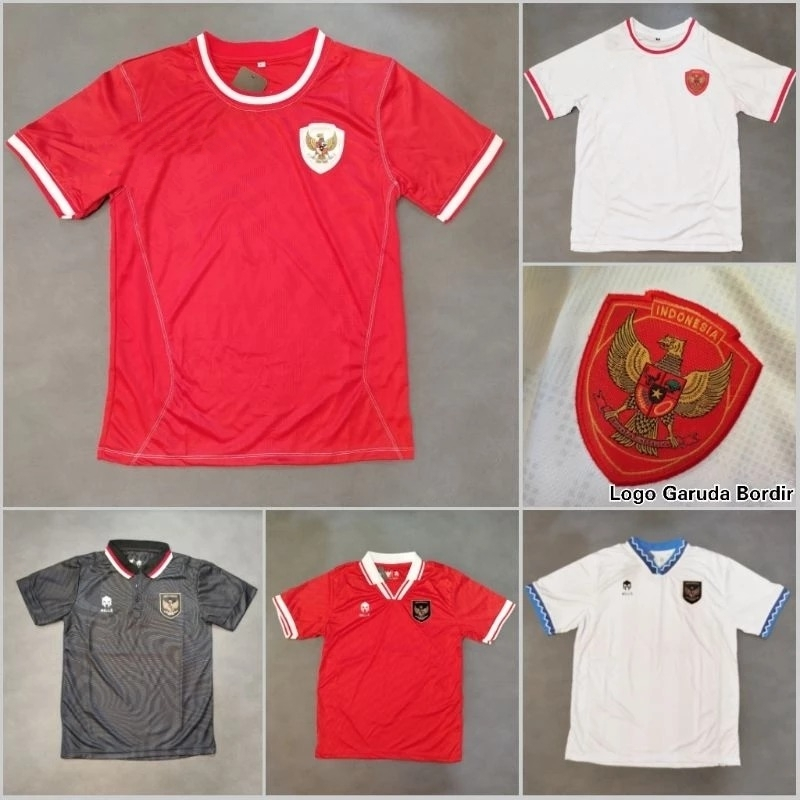Jual Jersey Timnas Indonesia 2024 Kaos Seragam Tim Nasional Indonesia ...