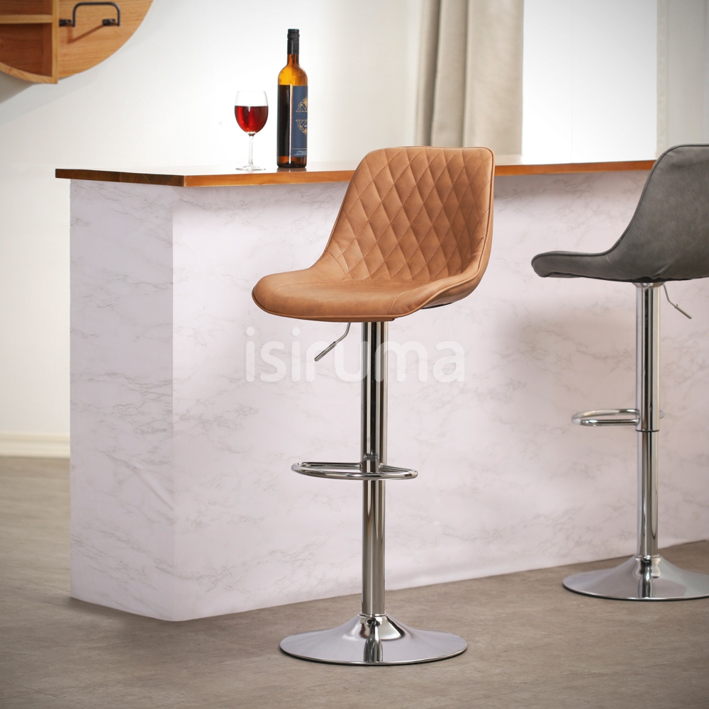 Jual Kursi Tinggi Bar Cafe Minimalis CAMBIA Bar Stool - ISIRUMA ...