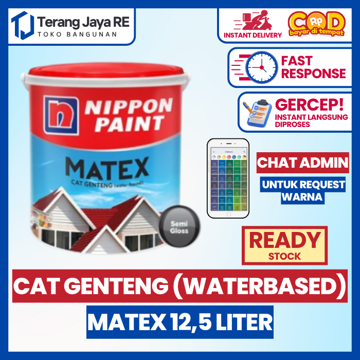 Jual Cat Genteng Matex 12,5 Liter TINTING | Shopee Indonesia