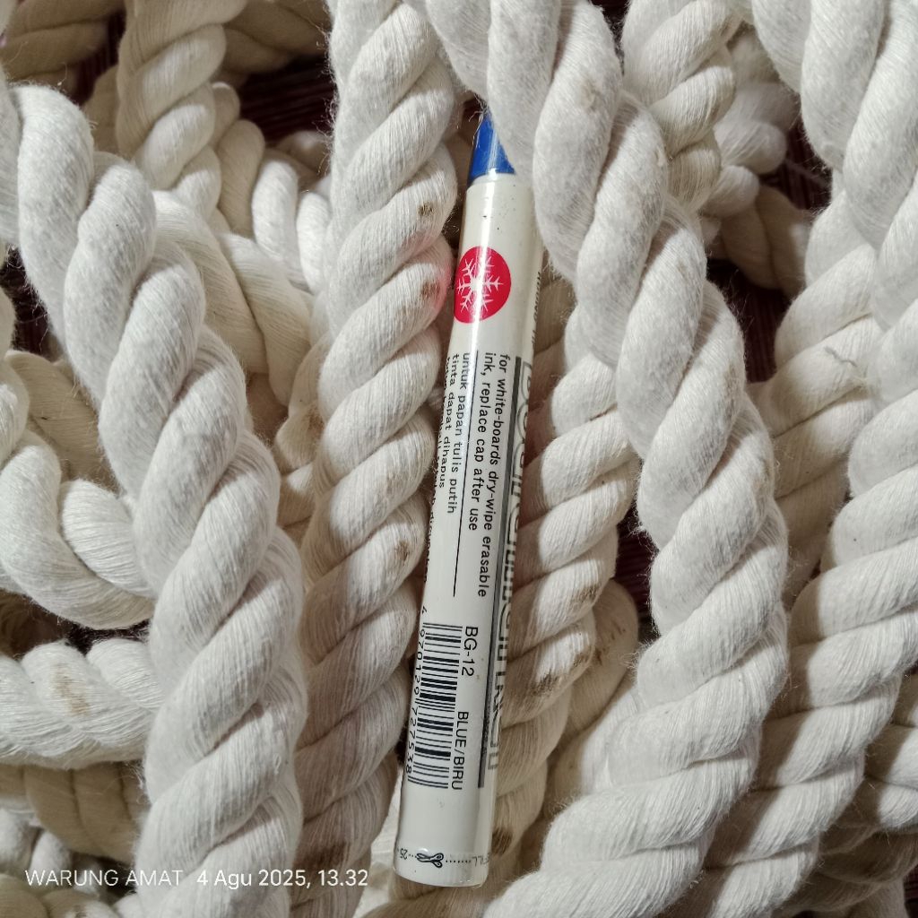 Jual Tali tarik tambang 18mm, per meter, tali kain/belati, tali besar ...