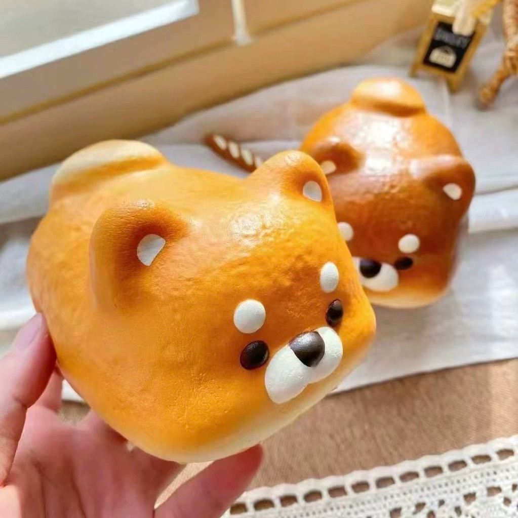 Jual Squishy Licensed Neko Corgi Bread Super Cute Soft Slow Rising ...