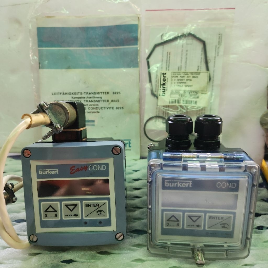 Jual Paket 3 item Burkert 00418957 Conductivity Transmitter # 8225-FPM ...