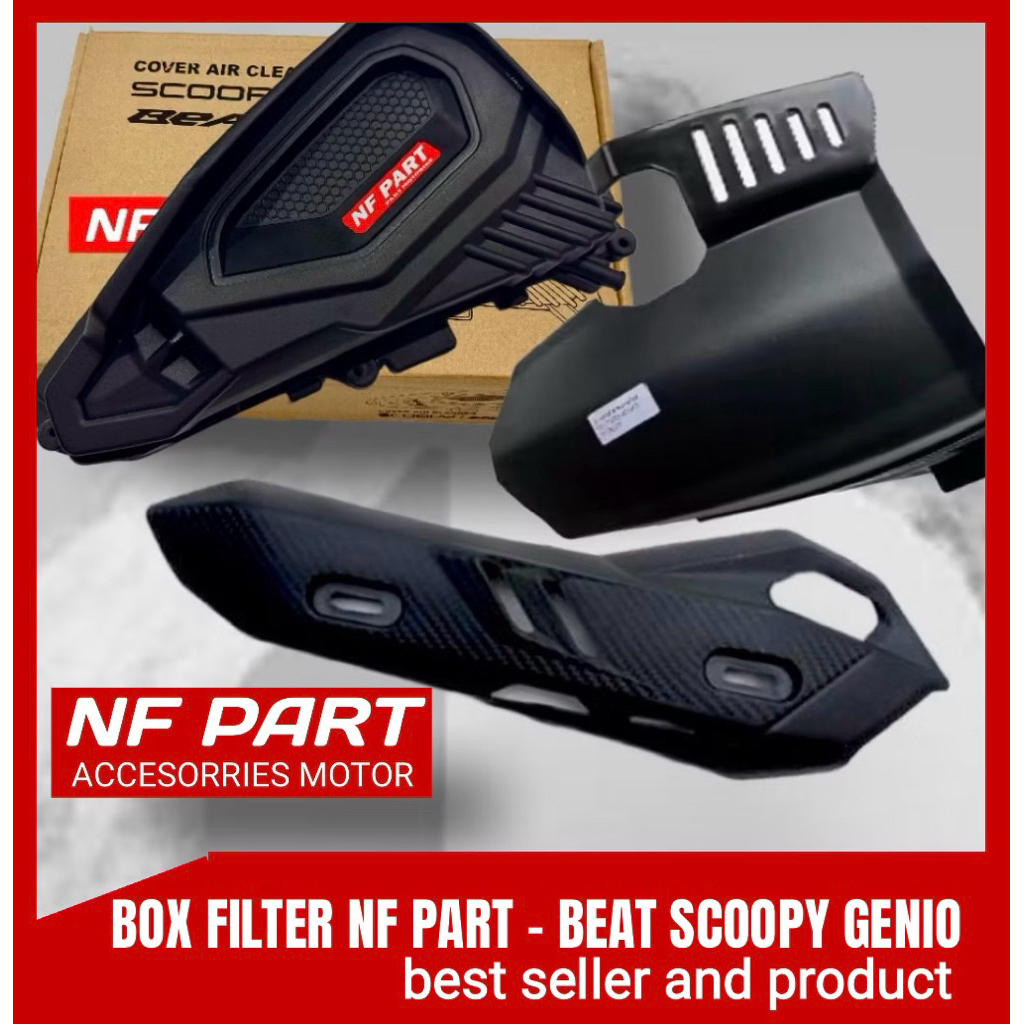 Jual 3 PCS PART BEAT NEW NF PART - BOX FILTER BEAT DELUX - SPAKBOR ...