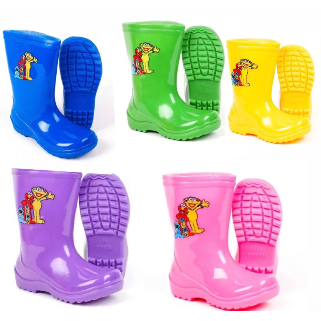 Jual Sepatu Boot Anak YUMEIDA warna warni YM-S Boots Karet Lokal Motif ...