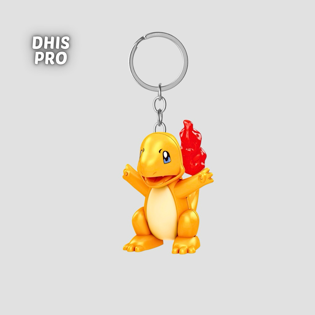 Jual Dhis Project Gantungan Kunci LEGO Minifigure Charmander Pokemon ...