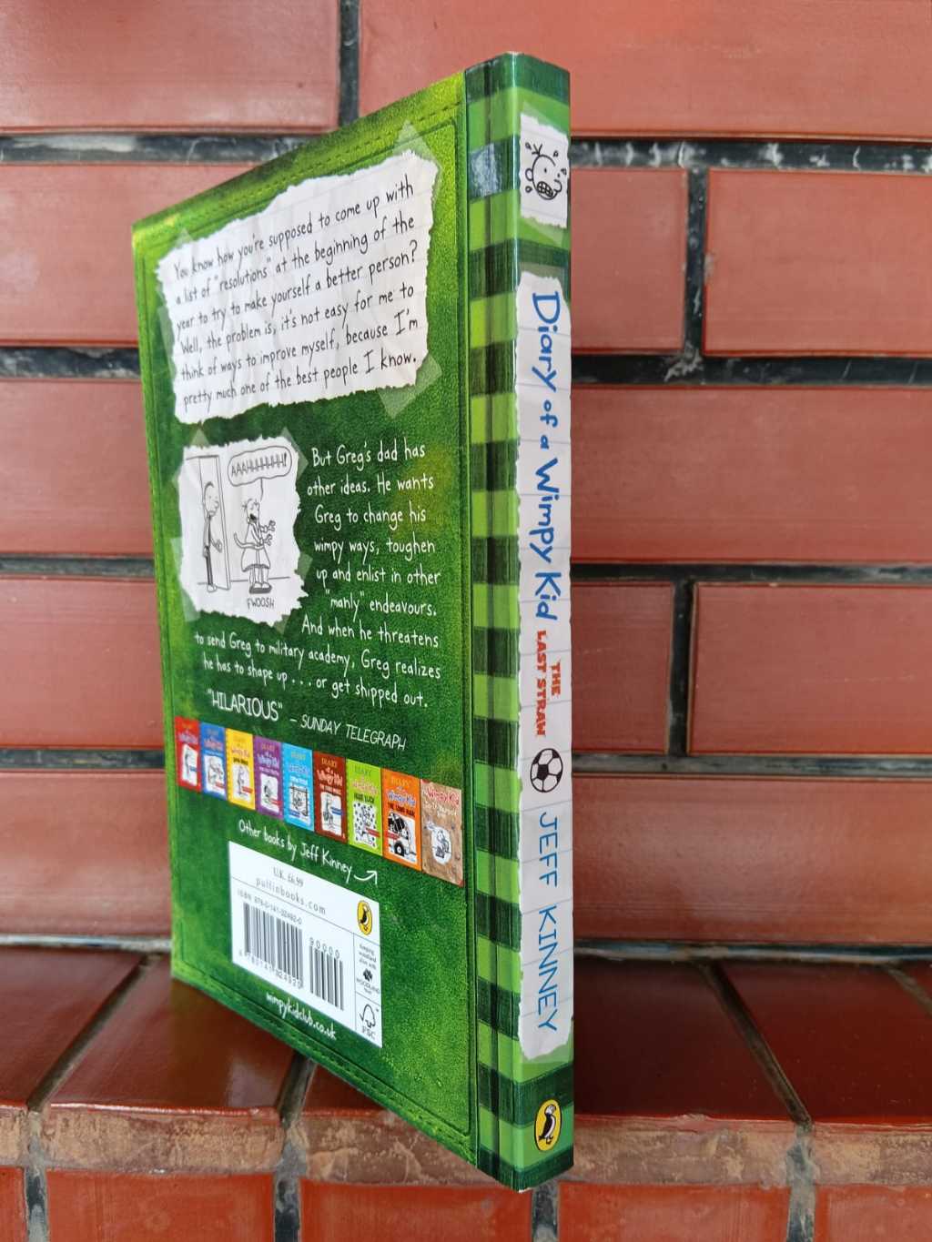 Jual Buku Anak Diary of A Wimpy Kid Jeff Kinney The Last Straw English ...