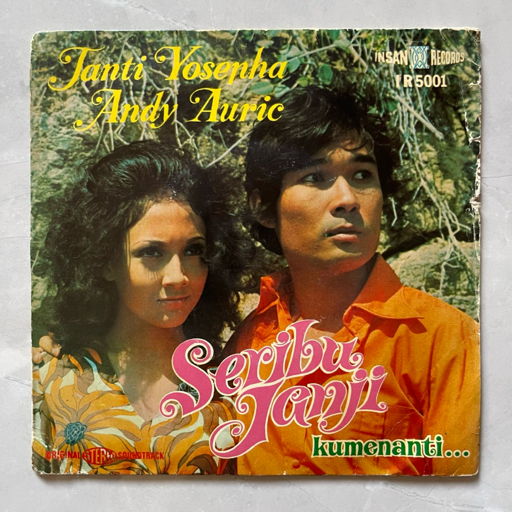 Jual Piringan hitam vinyl - Tanty Yosepha & Andy Auric - Seribu Janji ...