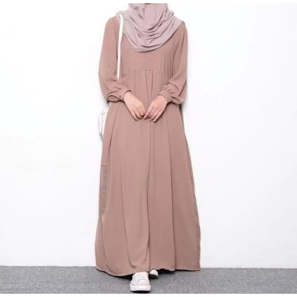 Jual GAMIS ANAK PEREMPUAN BAHAN CRINKLE AIRFLOW MODEL TERBARU SIMPEL ...