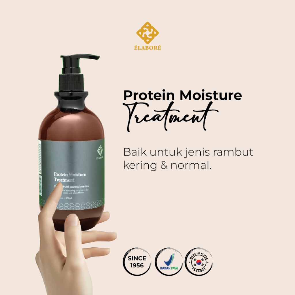 Jual Elabore Protein Moisture Treatment - Treatment Rambut Kering ...