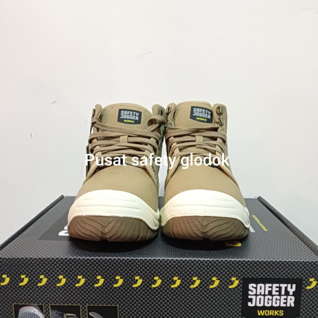 Jual Sepatu Safety Jogger Desert Brown Original | Shopee Indonesia