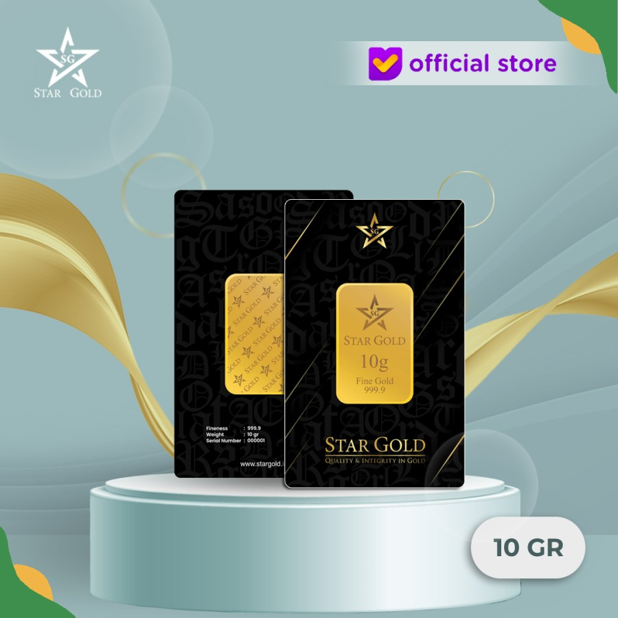 Jual Star Gold Logam Mulia 10 Gram | Shopee Indonesia