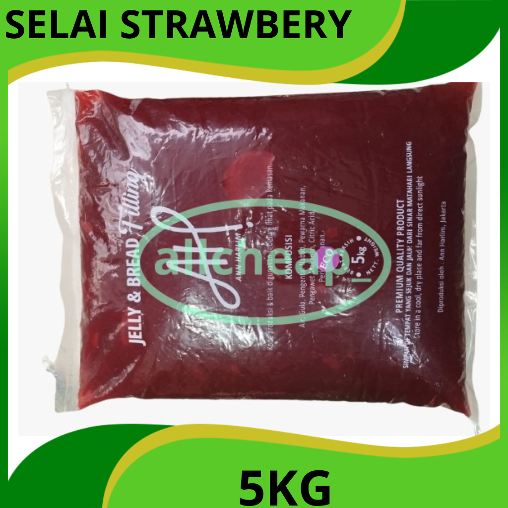 Jual SELAI ECO AIP ANN HARLIM SELAI STRAWBERRY 5KG | Shopee Indonesia