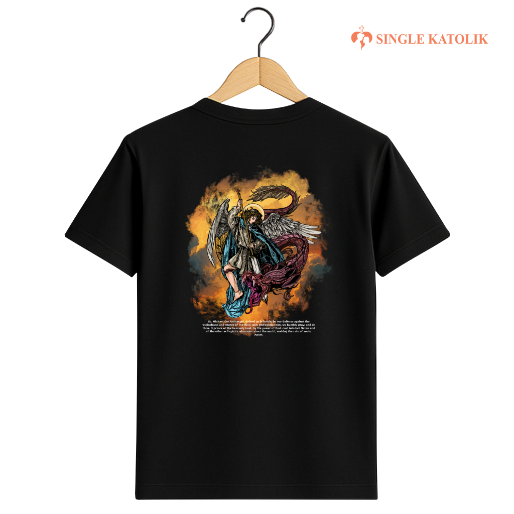 Jual ST MICHAEL (Versi 1) - Doa St Michael dalam bahasa inggris - Kaos ...