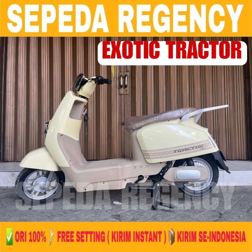 Jual Sepeda Listrik EXOTIC TRACTOR PRO Electric Bike Power 500 Watt ...