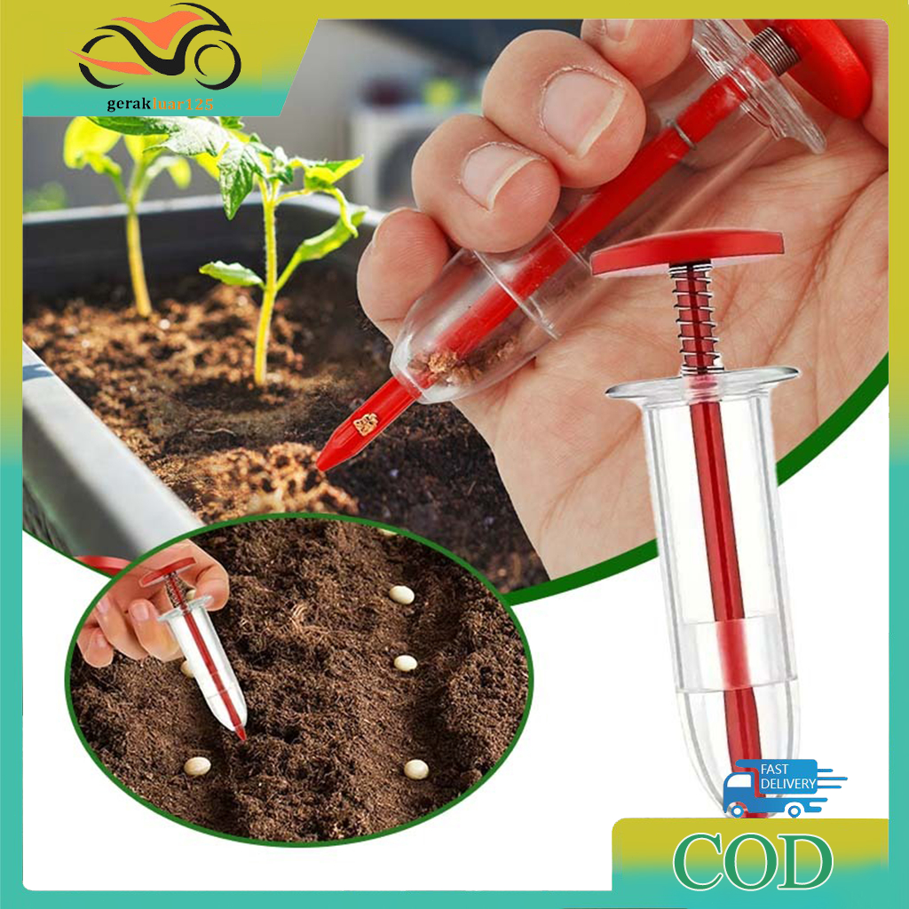 Jual Penabur Bibit Manual Alat Tanam Benih Mini Syringe Seed Planter ...