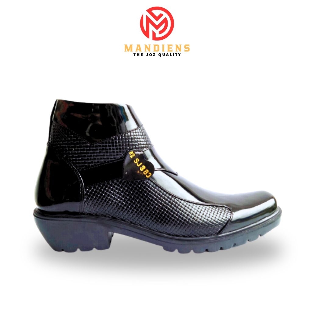 Jual Sepatu Pdh Boots Pria Kulit Premium Medali K383 - Sepatu Pantofel ...